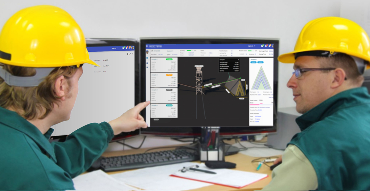 MATERIAL PROFILE STACKING MANAGEMENT SYSTEM